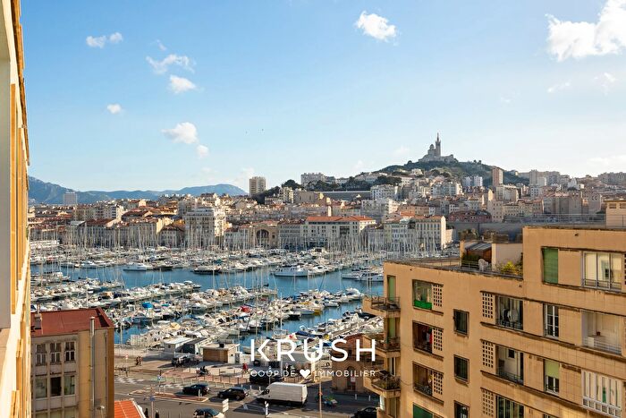 Appartement à vendre - Marseille e , Hôtel de ville - 4 pièces - 2 chambres