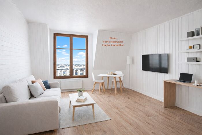 Paris 20ème, Belleville : Appartement 1 pièce à vendre