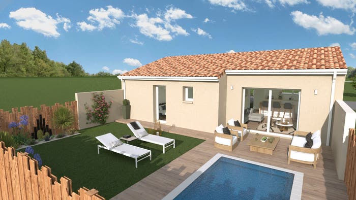 Lagrave - Maison 3 pièces à vendre