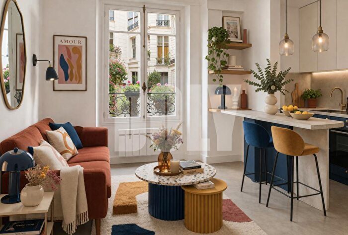 Appartement à vendre - Paris e , Montmartre, Sacré Coeur, Abbesses - 2 pièces - 1 chambre