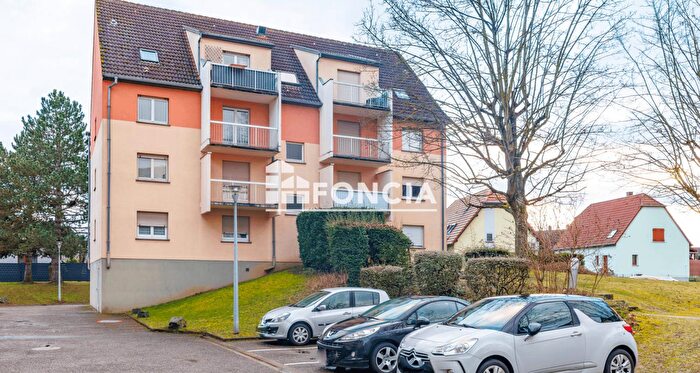 Appartement à vendre - Mundolsheim - 3 pièces - 1 chambre