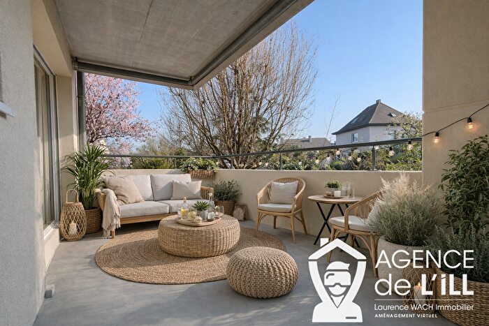 Appartement à vendre - Sélestat, Proche centre-ville - 3 pièces - 2 chambres