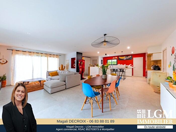 Maison à vendre - Saint-Drézéry - 4 pièces - 3 chambres