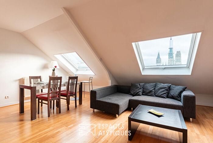 Appartement à vendre - Rouen, Vieux Marché, Cathédrale - 4 pièces - 2 chambres