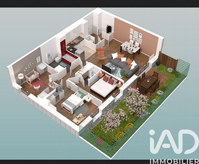 Appartement 4 pièces à vendre - Asnières-sur-Seine, Gresillons, Voltaire