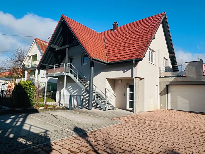 Appartement à louer - Berstheim - 3 pièces - 2 chambres