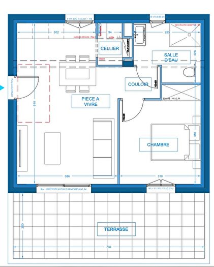 Appartement à vendre - Cervione - 2 pièces - 1 chambre