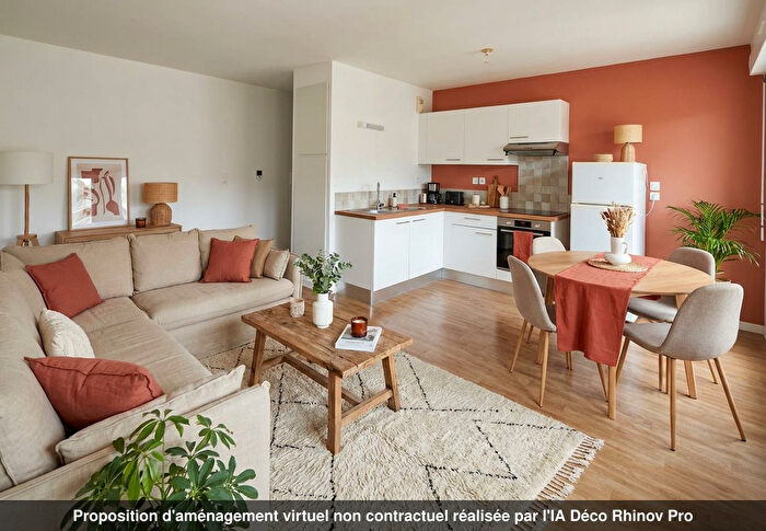 Appartement à vendre - Nantes, Zola, Dervallières - 3 pièces - 2 chambres