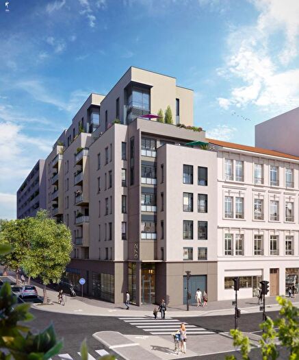 Appartement à louer - Lyon e , Jean Macé - 3 pièces - 2 chambres