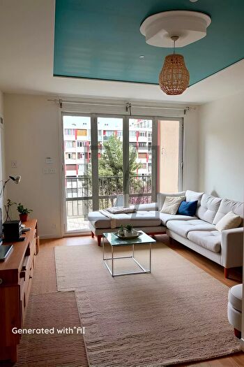 Appartement à vendre - Marseille e , Belle de Mai - 3 pièces - 2 chambres