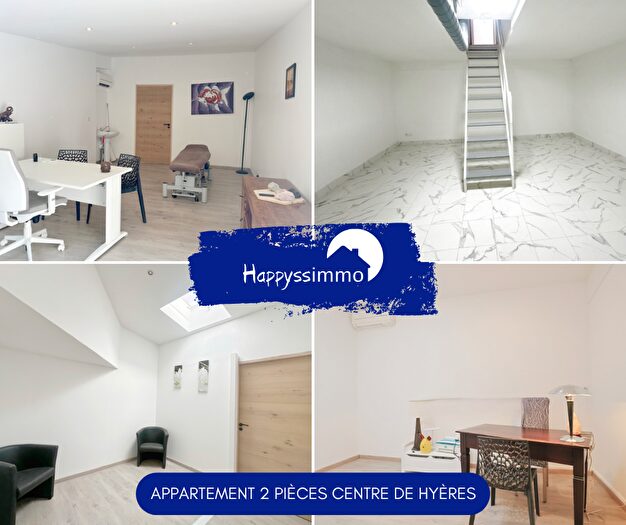 Appartement à vendre - Hyères, Centre-ville - 2 pièces - 2 chambres
