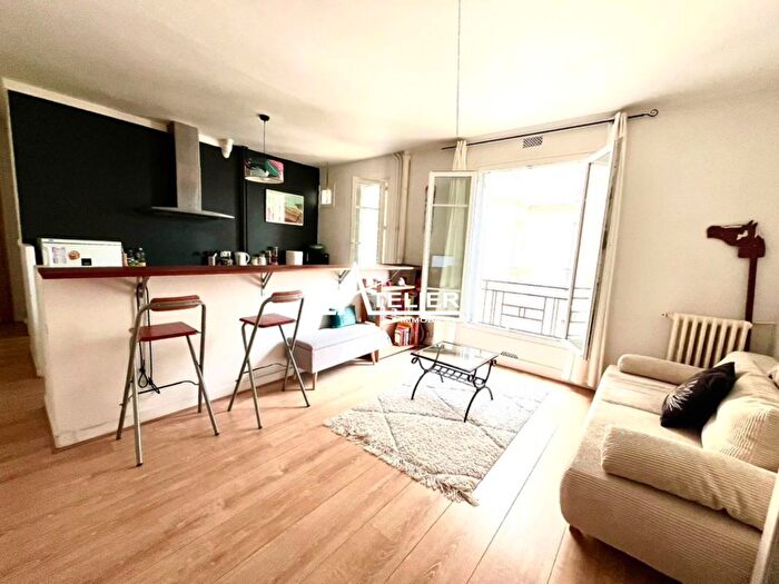 Appartement à vendre - Boulogne-Billancourt, Vaillant, Marcel Sembat - 2 pièces - 1 chambre