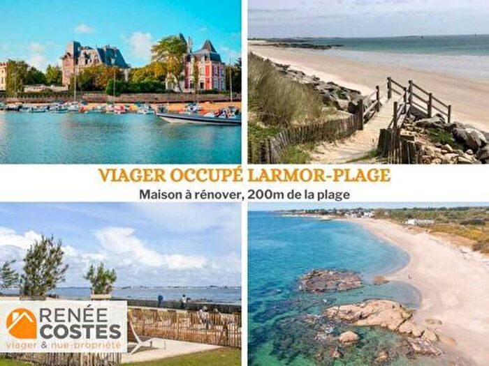 Maison à vendre - Larmor-Plage - 3 pièces - 4 chambres