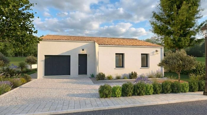 Saint-Dizant-du-Gua - Maison 4 pièces à vendre