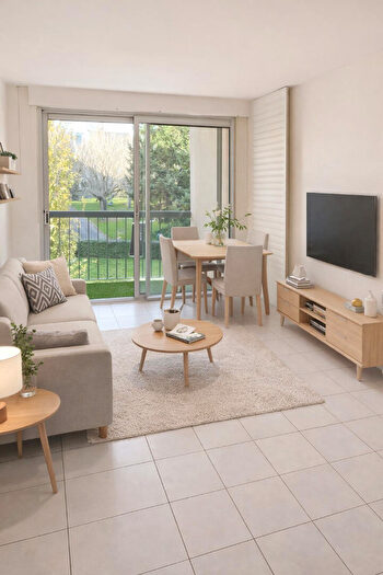 Appartement à vendre - Toulouse, LOrmeau, La Terrasse, La Grande Plaine - 2 pièces - 1 chambre