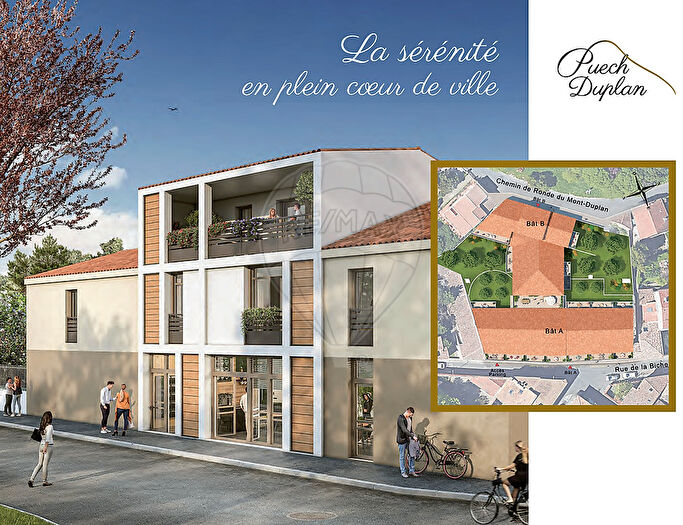 Appartement à vendre - Nîmes, La Gazelle, Ventabren - 4 pièces - 3 chambres