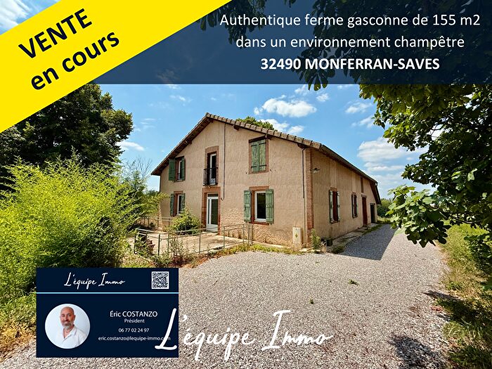 Maison à vendre - Monferran-Savès - 6 pièces - 4 chambres