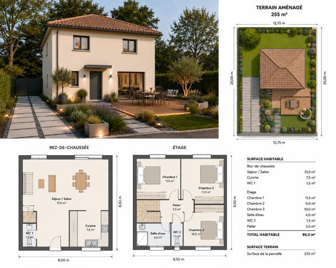 Maison 4 pièces à vendre à Carnoules