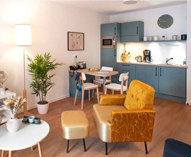 Appartement à louer - Centre, Brest - 1 pièce