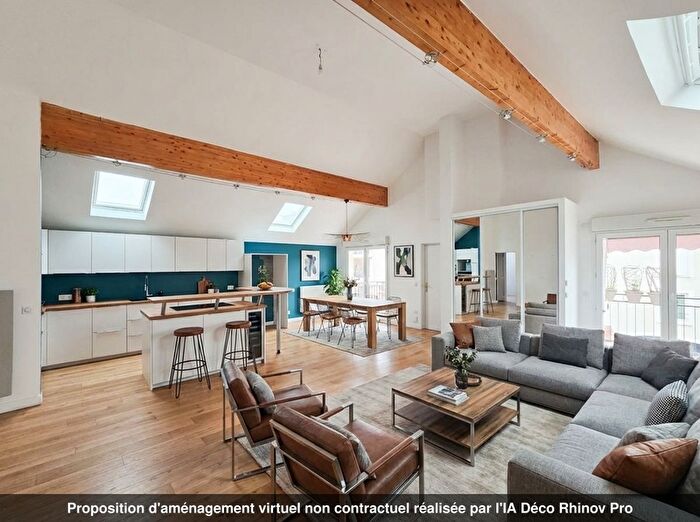 Appartement à vendre - Villiers-sur-Marne, Centre-ville - 3 pièces - 2 chambres