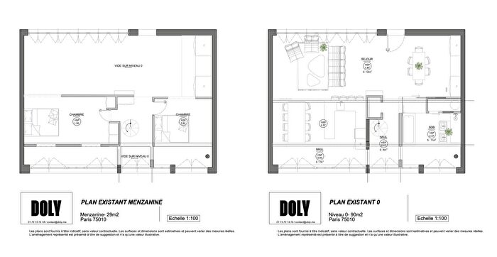 Appartement à vendre - Paris e , Porte Saint-Martin, Paradis - 4 pièces - 3 chambres