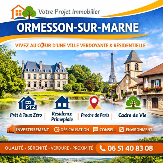 Maison à vendre - Ormesson-sur-Marne - 2 pièces