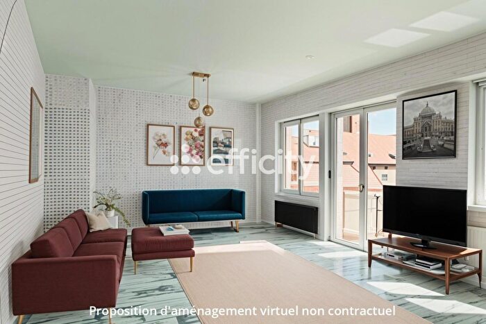 Appartement à vendre - Haguenau, Centre-ville - 3 pièces - 2 chambres