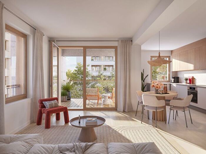 Appartement à vendre - Lyon e , Perrache, Confluence - 3 pièces - 2 chambres