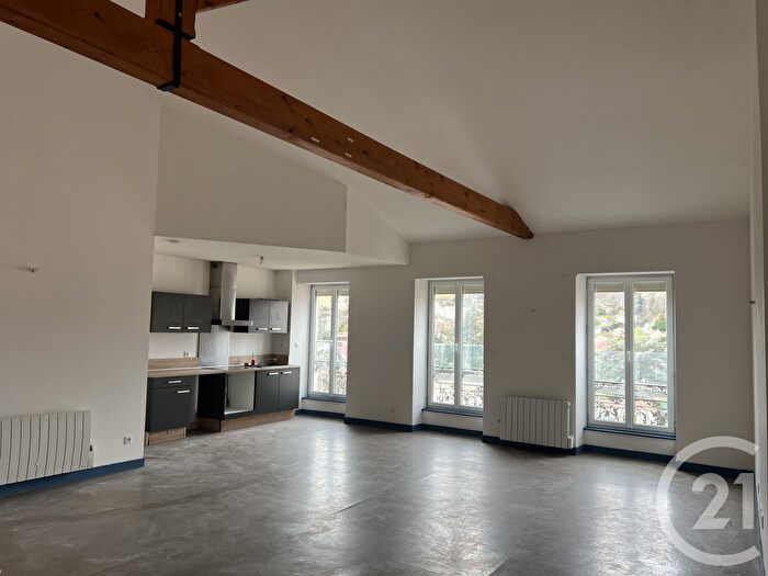 Appartement à louer - Annonay, Centre-ville - 3 pièces - 2 chambres