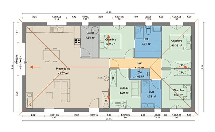 Maisons à vendre et appartements à louer - 2