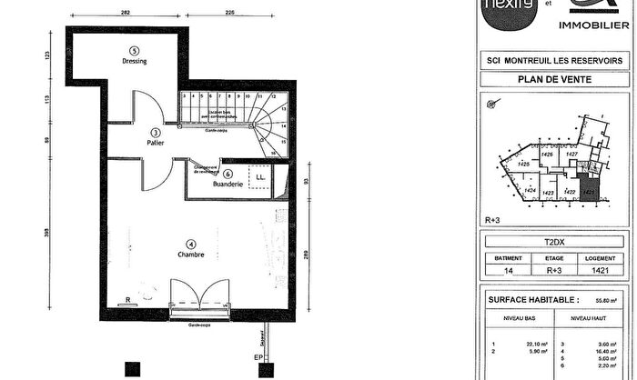 Appartement à louer - Montreuil, Branly, Boissière - 2 pièces - 1 chambre
