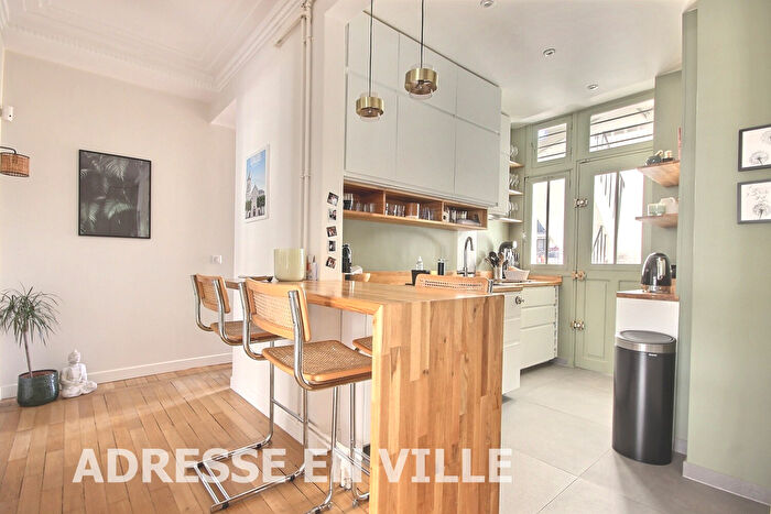 Appartement à vendre - Levallois-Perret, Henri Barbusse - 3 pièces - 2 chambres