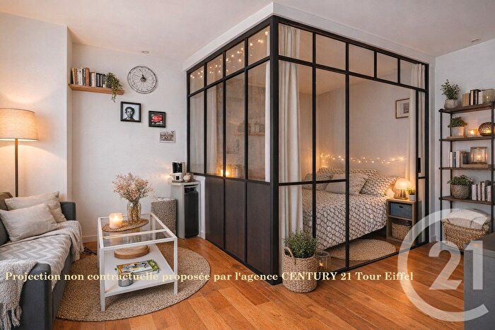Appartement à vendre - Paris e , Champ de Mars - 1 pièce