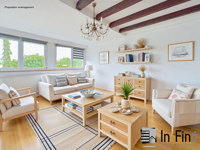 Appartement à vendre - Strasbourg, Robertsau - 3 pièces - 2 chambres