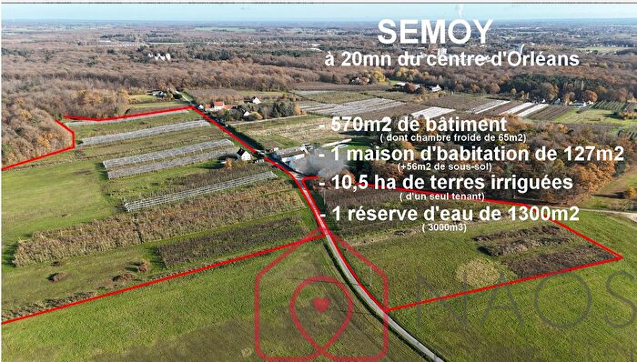 Maison à vendre - Semoy - 5 pièces - 4 chambres