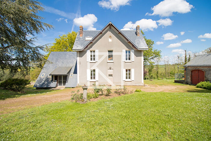 Maison à vendre - Villedieu-la-Blouère - 9 pièces - 6 chambres
