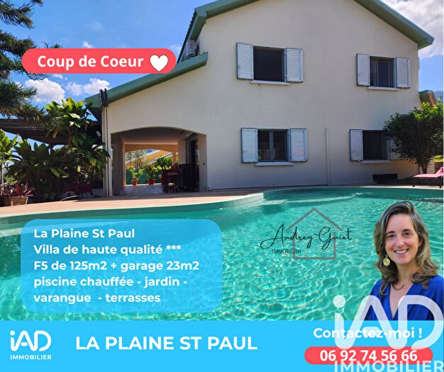 Maison à vendre - Saint-Paul, Bois de Nèfles - 5 pièces - 4 chambres