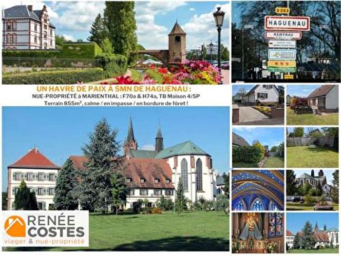 Haguenau, Schloessel, Château Fiat : Maison 4 pièces à vendre