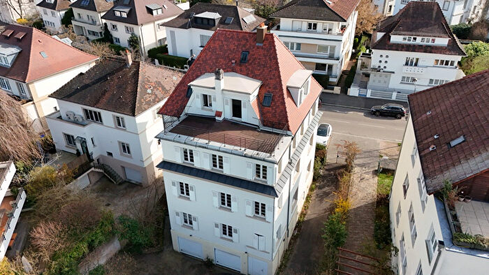 Appartement à vendre - Strasbourg, Orangerie - 3 pièces - 1 chambre