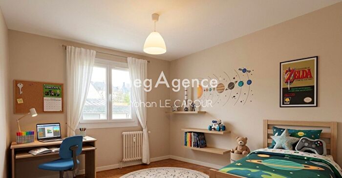 Lanester, Champ de Courses : Appartement 4 pièces à vendre