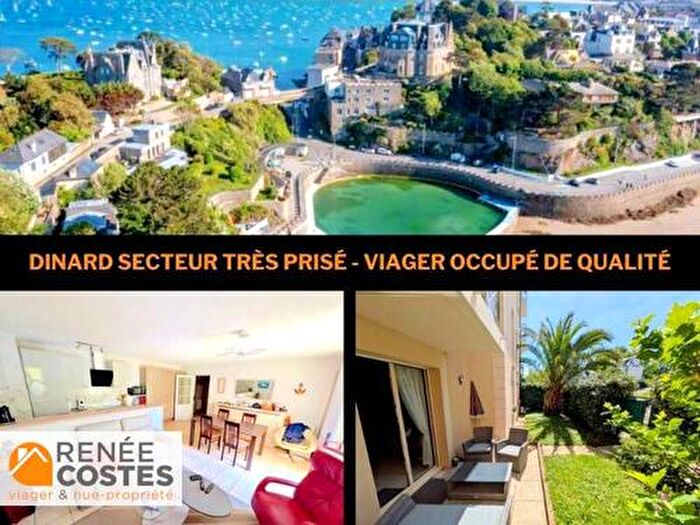 Dinard, Centre-ville, Plage de lEcluse, Pointe du Moulinet : Appartement 3 pièces à vendre