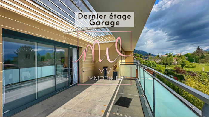 Appartement à vendre - Coublevie - 4 pièces - 3 chambres