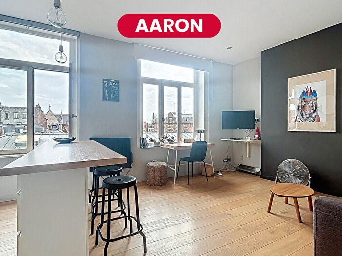 Appartement à vendre - Lille, Centre-ville, Euralille - 2 pièces - 1 chambre