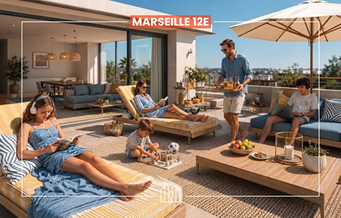 Maison 5 pièces à vendre à Marseille 12ème, Montolivet