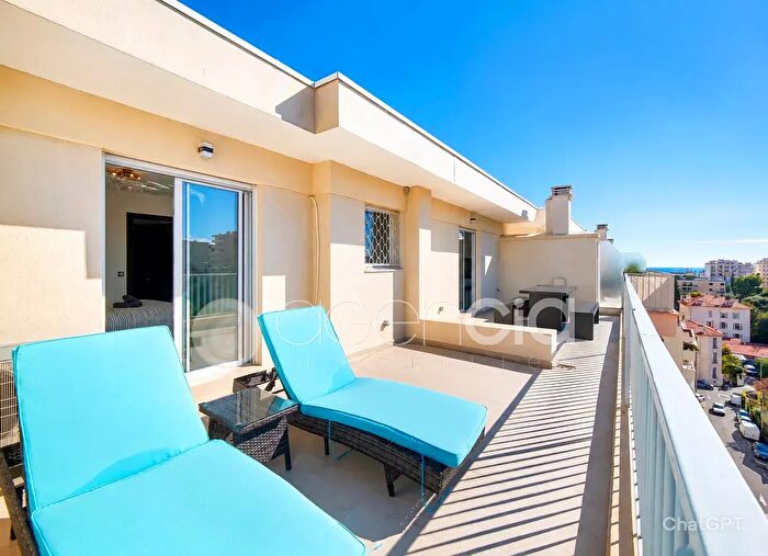 Appartement 4 pièces à Cannes, Carnot, à vendre