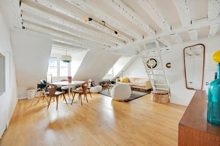 Saint Gervais, Paris 4ème arrondissement - Appartement 3 pièces à louer