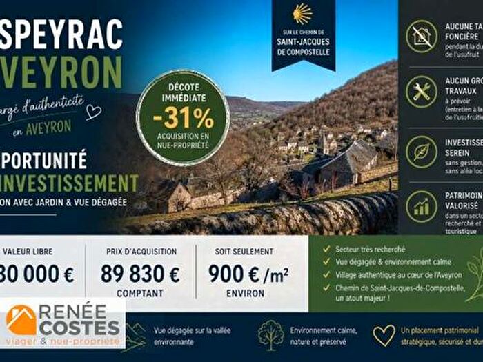 Espeyrac : Maison 4 pièces à vendre