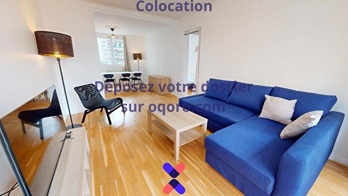 Appartement à louer - Gratte Ciel, Villeurbanne - 4 pièces - 3 chambres