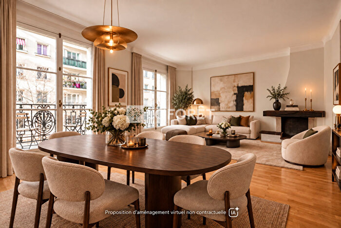 Appartement 5 pièces à Paris 16ème, Porte de Saint-Cloud, Auteuil-Sud, à vendre