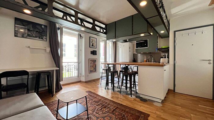 Appartement à louer - Bassin de la Villette, Paris ème arrondissement - 1 pièce